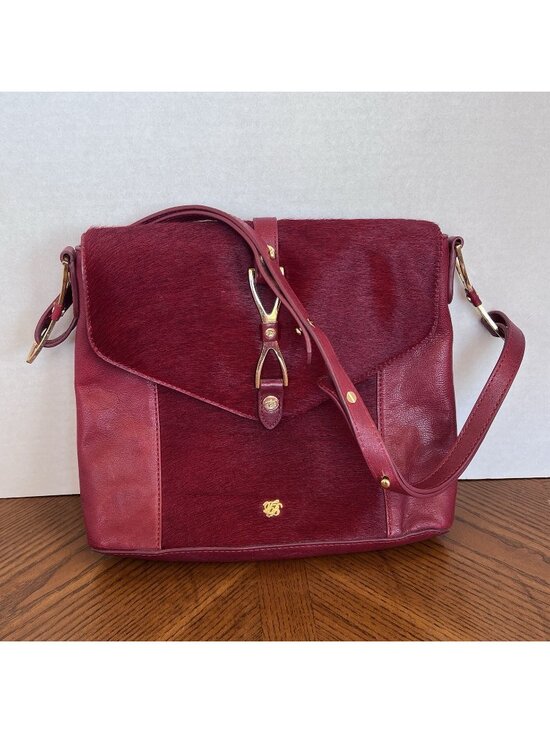 Ted Baker | Bags | Ted Baker Lolaa Leather Cowhide Boston Terrier ...